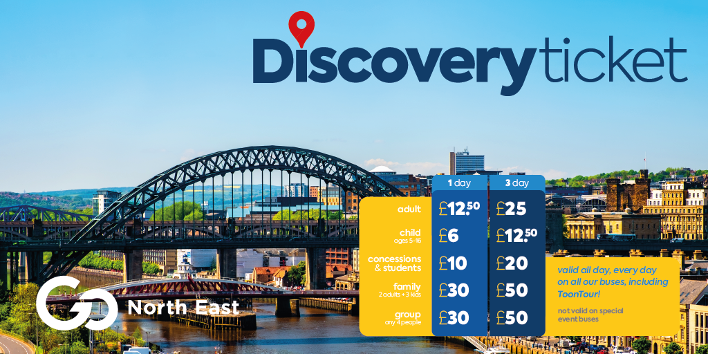 Discovery: The ticket for discovering more of the North East - Go North ...