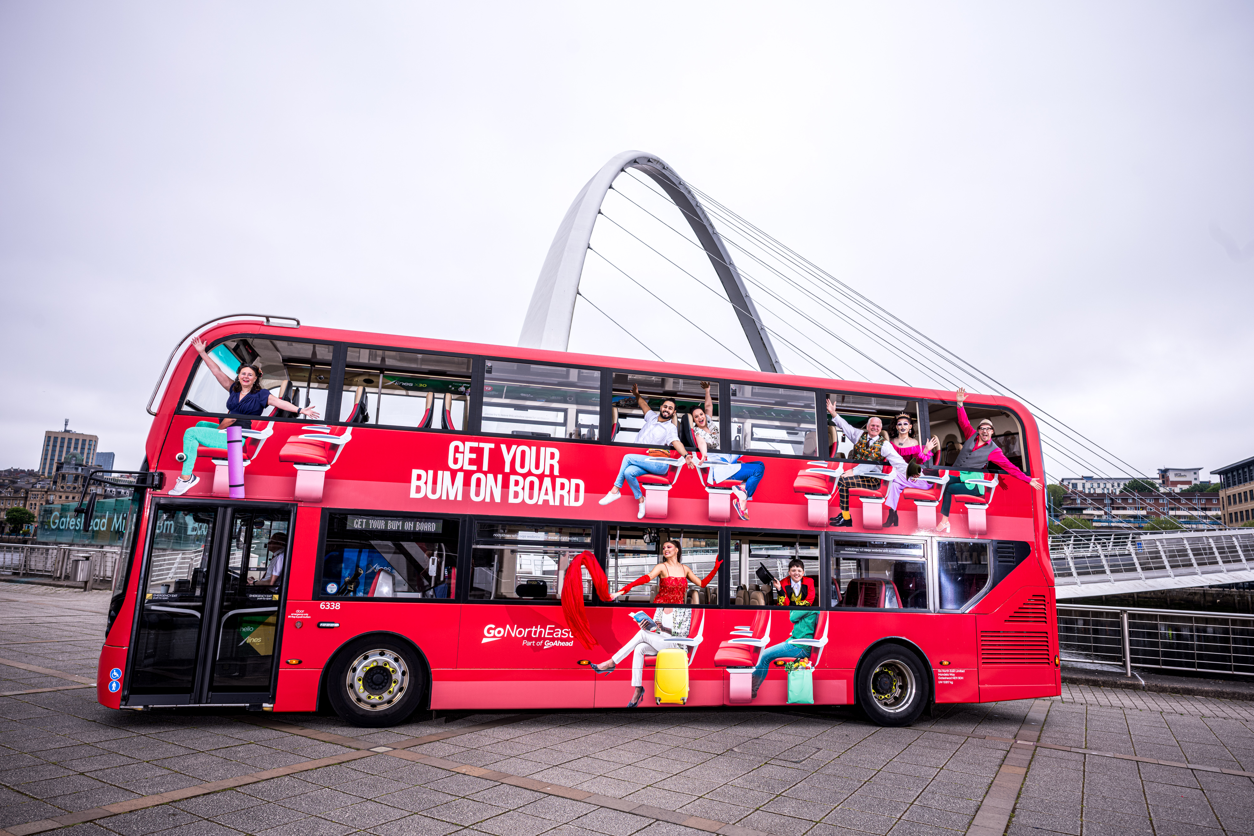 GET YOUR BUM ON BOARD - Go North East