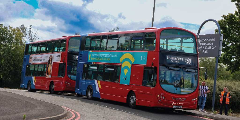 Match Day Park & Ride X50 Shuttle Bus Timetable - Go North East