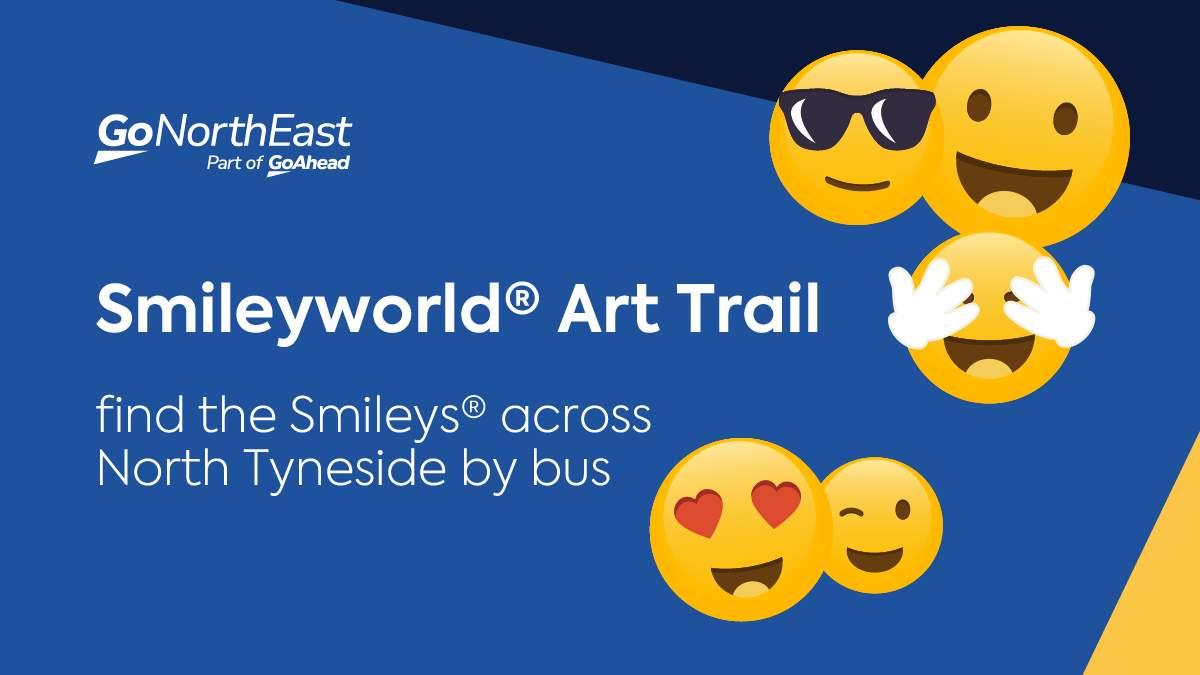 Smileyworld® Art Trail 2024 - Go North East
