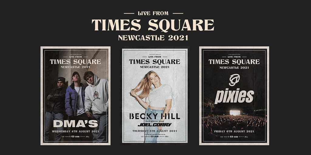 Live from Times Square in Newcastle – DMA's, Becky Hill and Pixies - Go ...