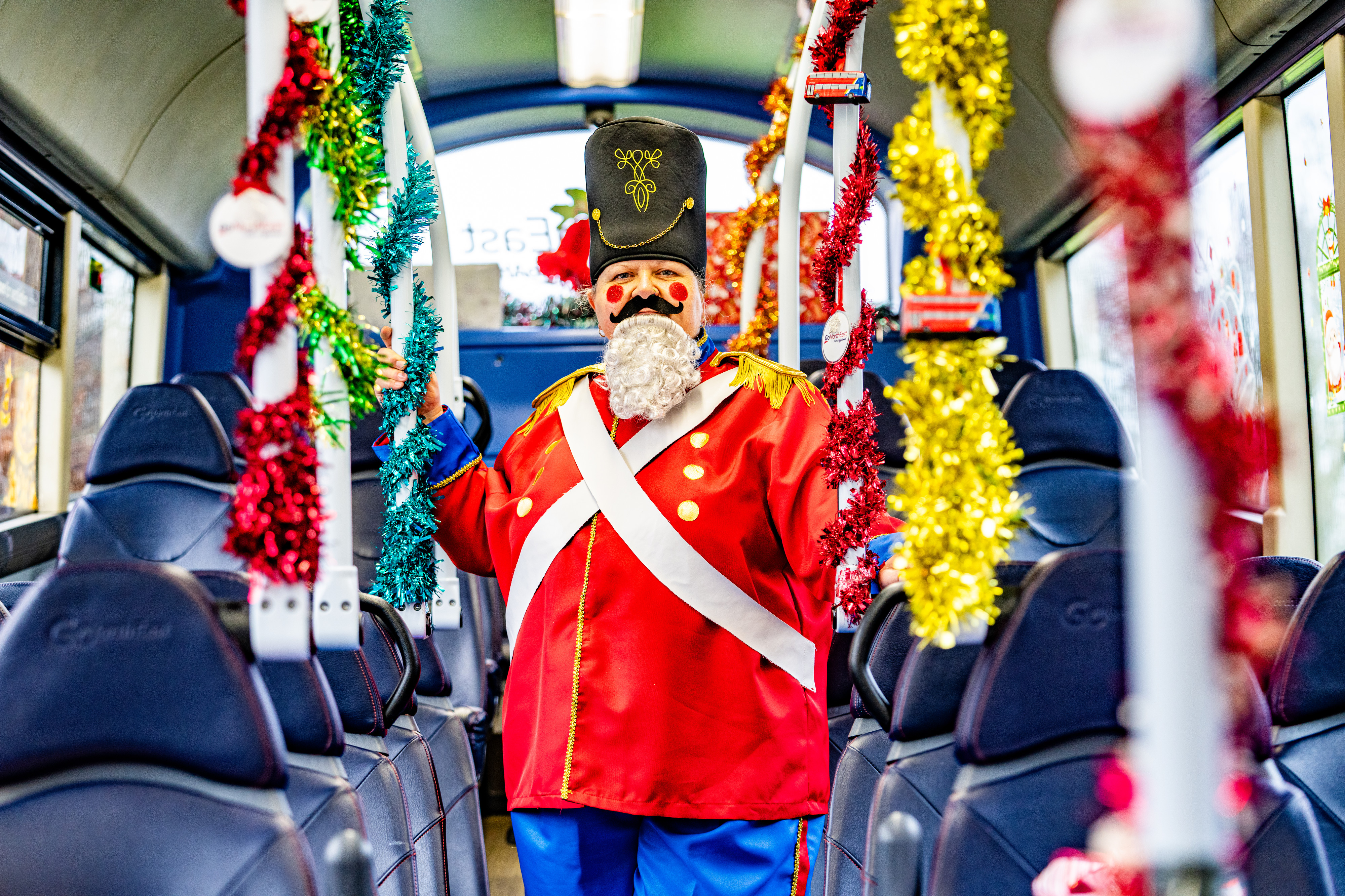 Meet the most festive bus driver in the North East - Go North East