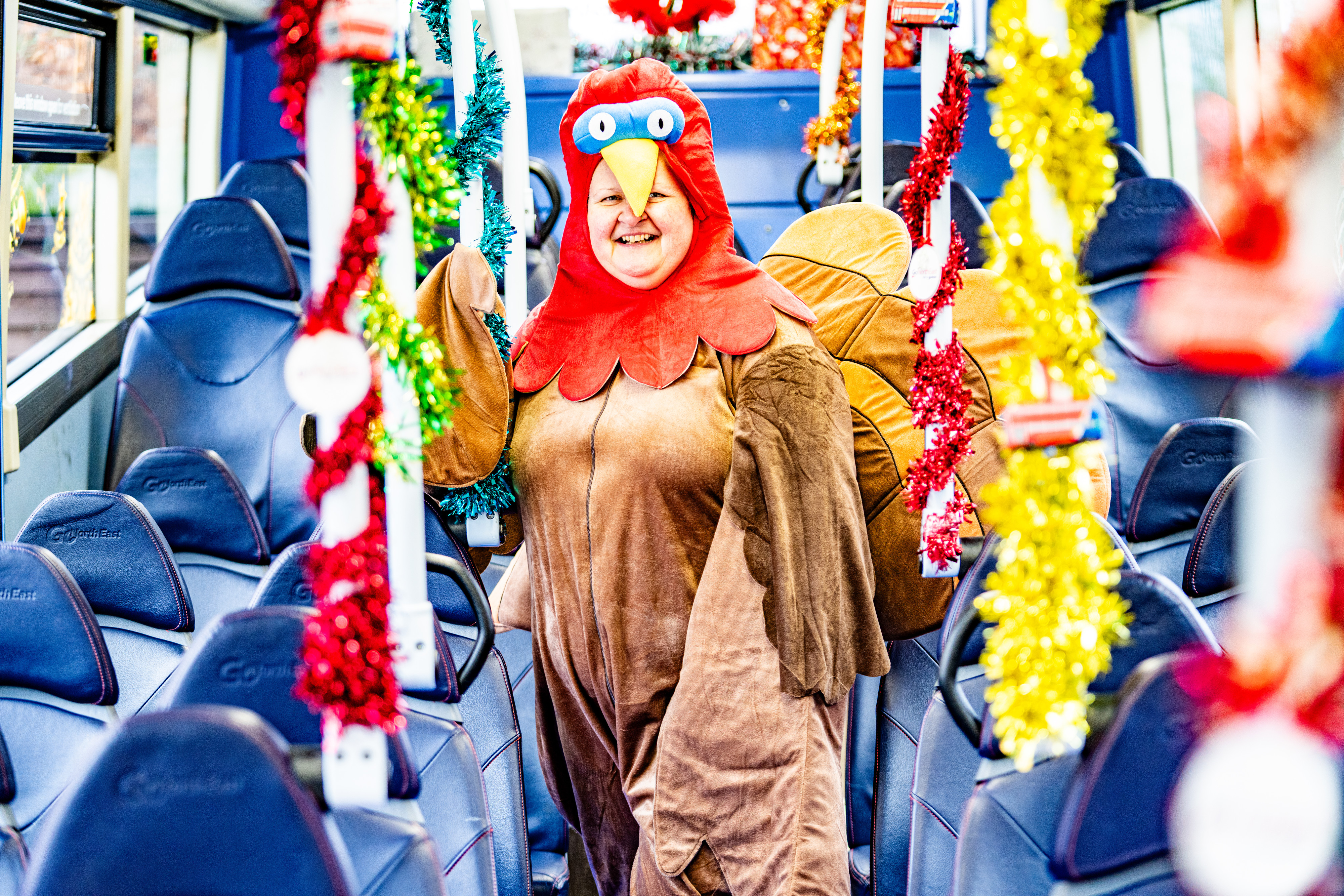 Meet the most festive bus driver in the North East - Go North East