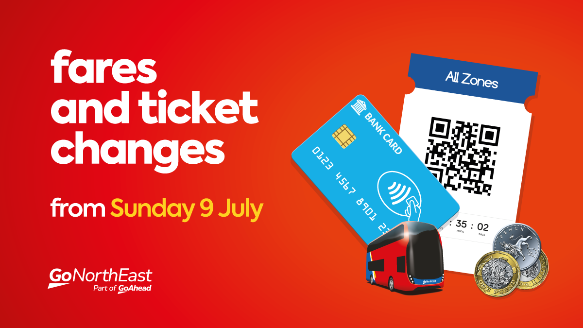 Changes to day, week and monthly ticket prices from Sunday 9th July ...