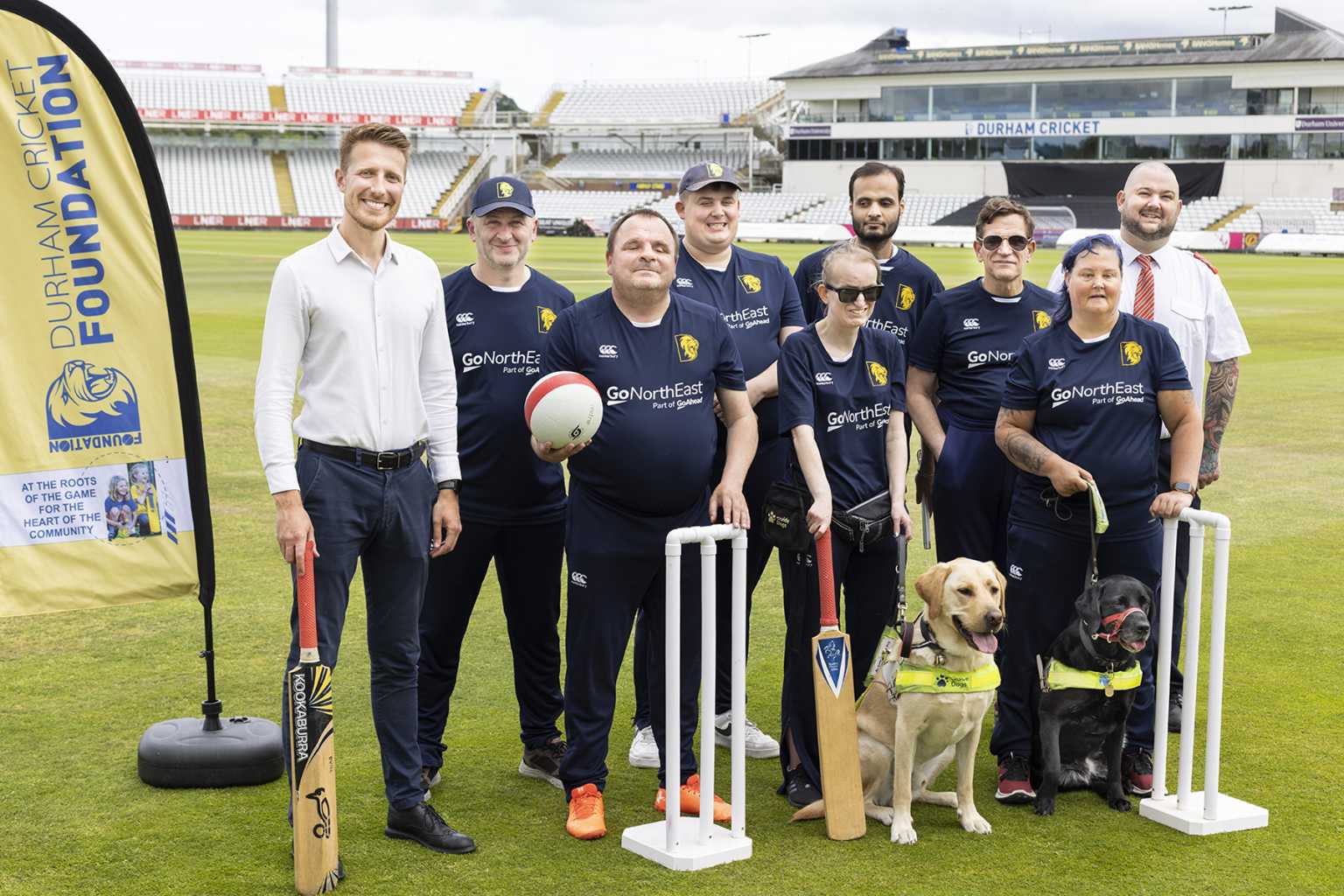 GNE sponsors Durham Cricket Foundation’s Visually Impaired Team - Go ...