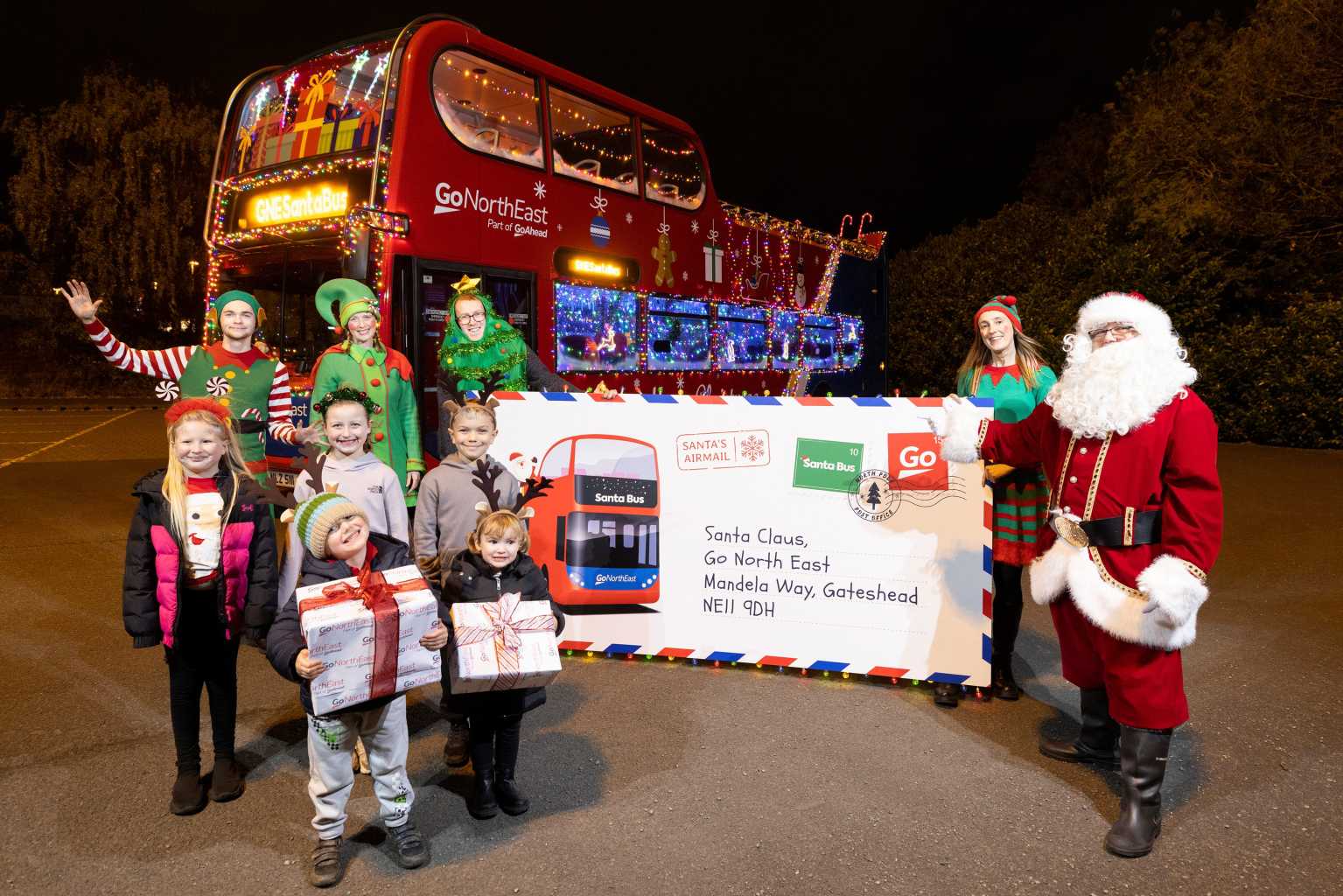 Win a visit from our Santa Bus! - Go North East