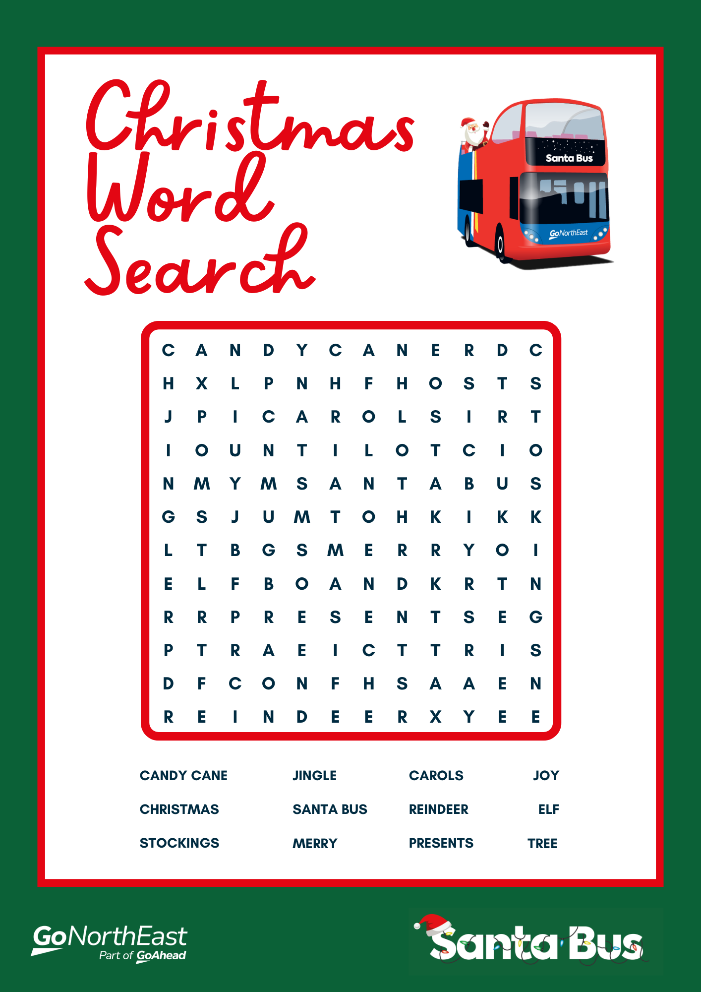 Festive Games - Go North East