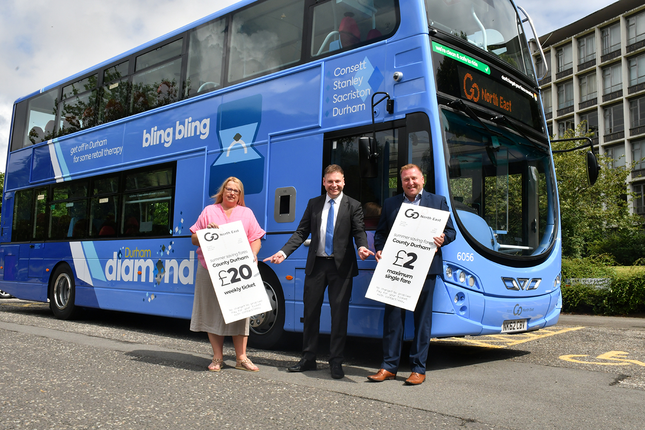 Better bus fares launched across County Durham and beyond to encourage ...