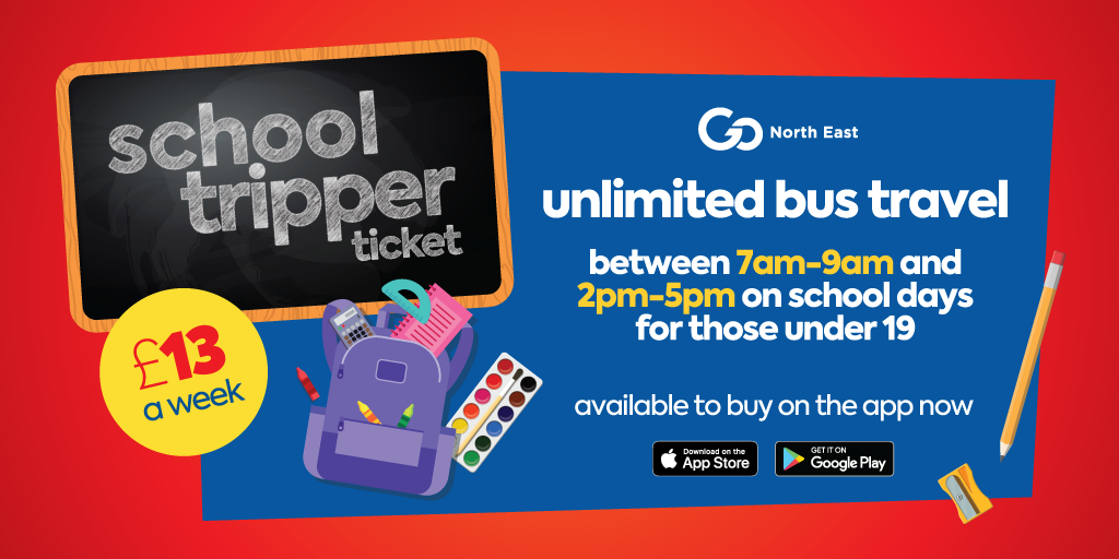 Back to school and college travel guide - Go North East